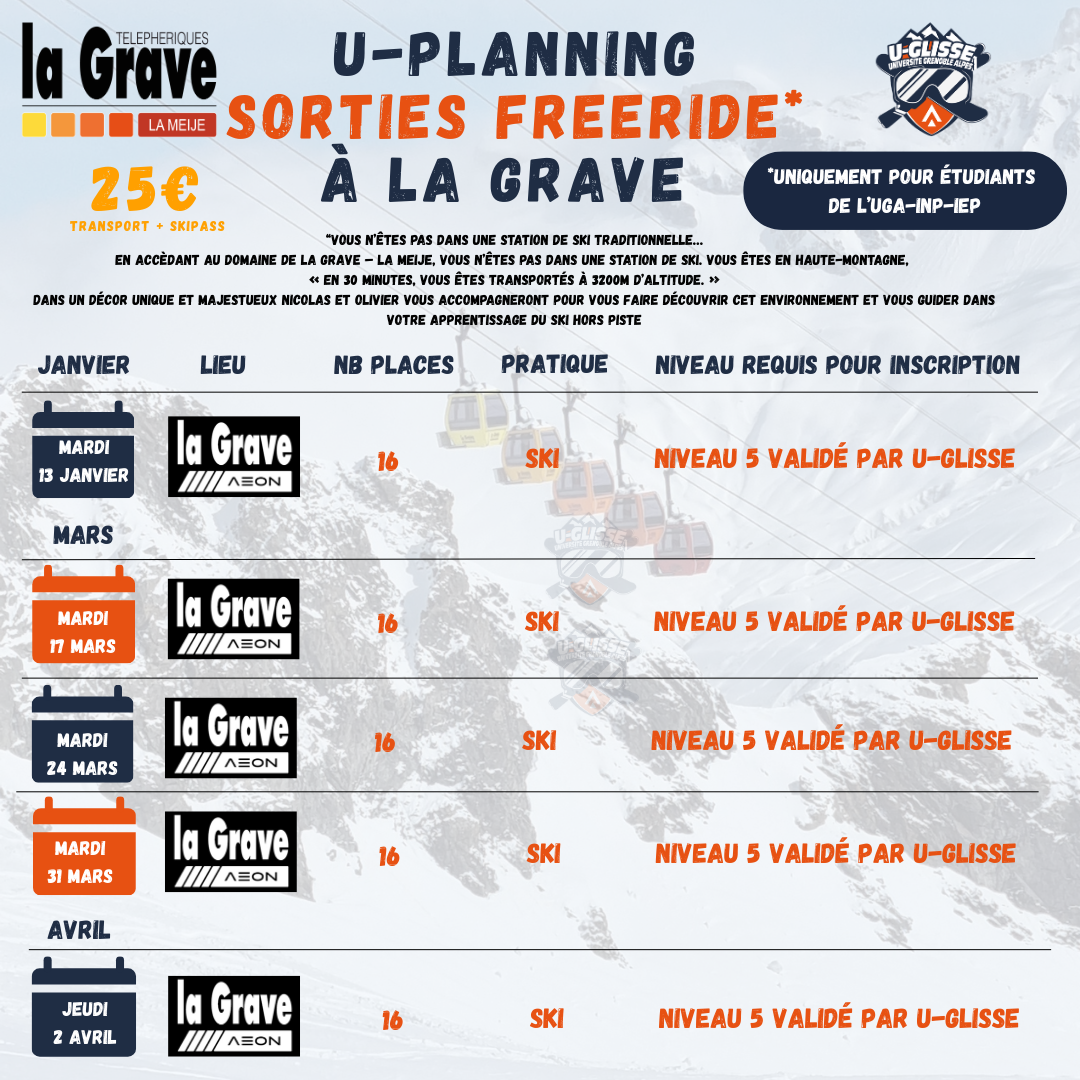 La Grave - U-glisse